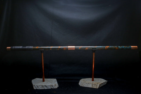 Copper Flute #BF0024 in Arctic Burl | Bass F - RÄUM Music