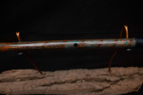 Lullaby Edition Copper Flute #LE0002 in Autumn Patina - RÄUM Music