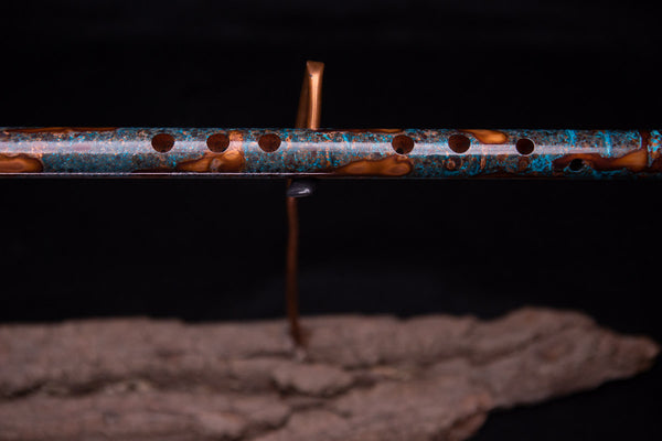 Copper Flute #0056 in Arctic Burl | Low C - RÄUM Music